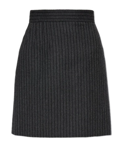 Versace Striped Mini Skirt