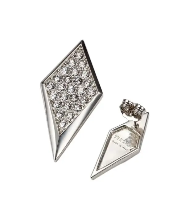 Versace Blade Crystal Earrings