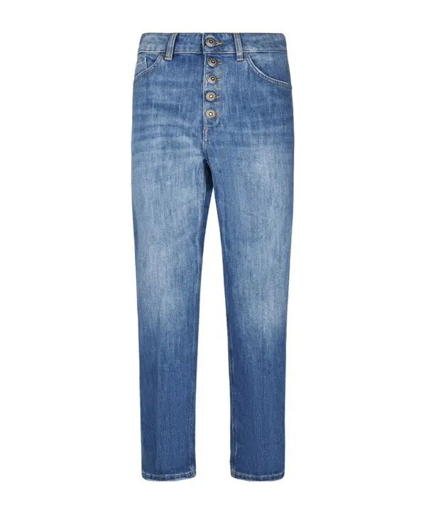 DONDUP Button-fly Cropped Jeans
