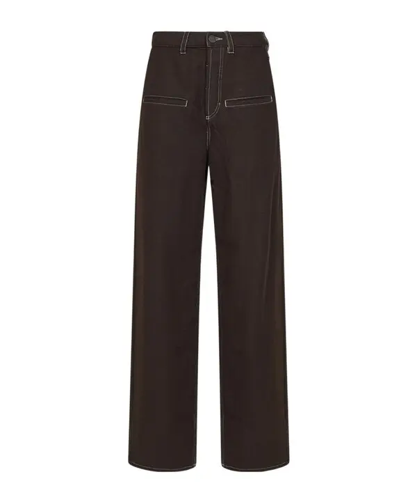 UMA WANG Casual Trousers With Belt Loops