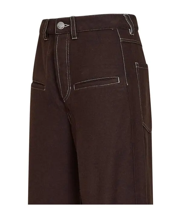 UMA WANG Casual Trousers With Belt Loops