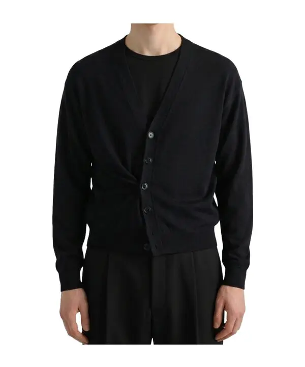 LEMAIRE Long-sleeve Single-breasted Cardigan