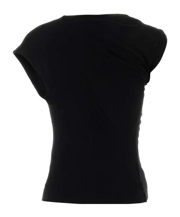 VIVIENNE WESTWOOD Asymmetric Top With Embroidered Orb