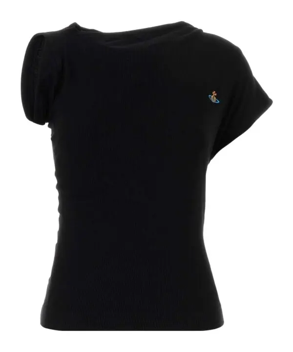 VIVIENNE WESTWOOD Hebo Asymmetric Top - Black