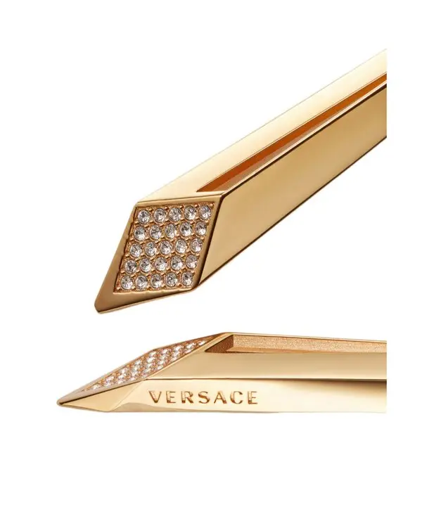 Versace Blade Embellished Earrings