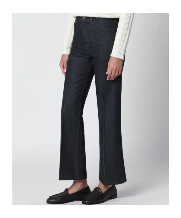 Loro Piana Straight-leg Jeans With Contrast Stitching