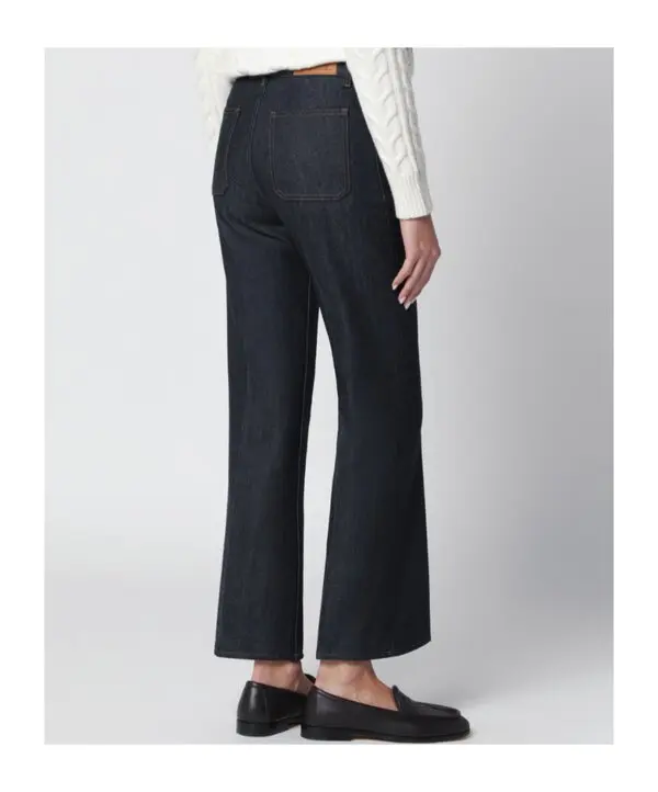 Loro Piana Straight-leg Jeans With Contrast Stitching
