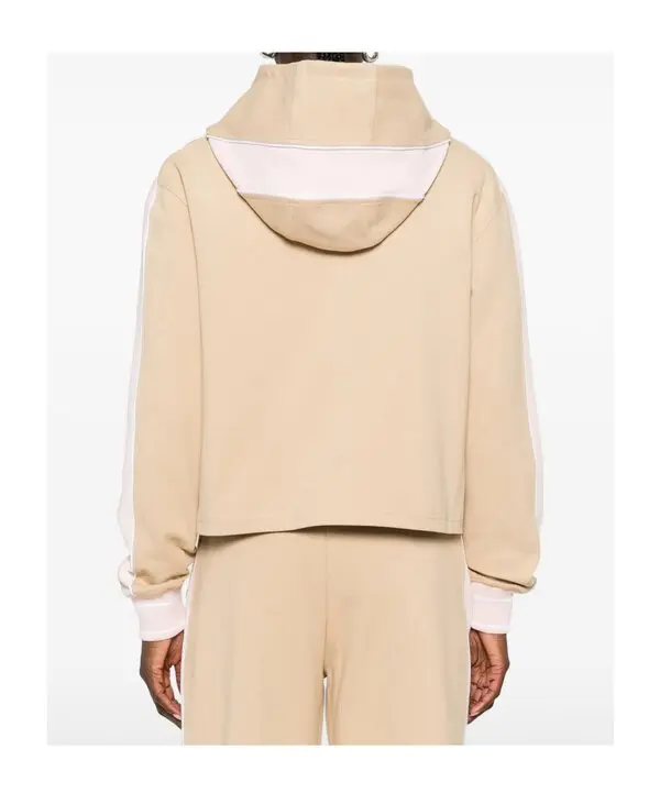 Casablanca Punto Side-stripe Zip-up Hoodie