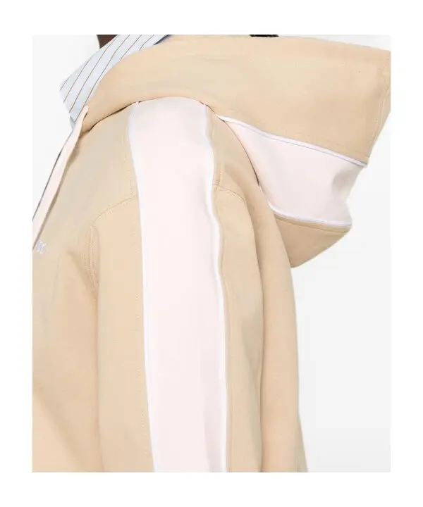 Casablanca Punto Side-stripe Zip-up Hoodie