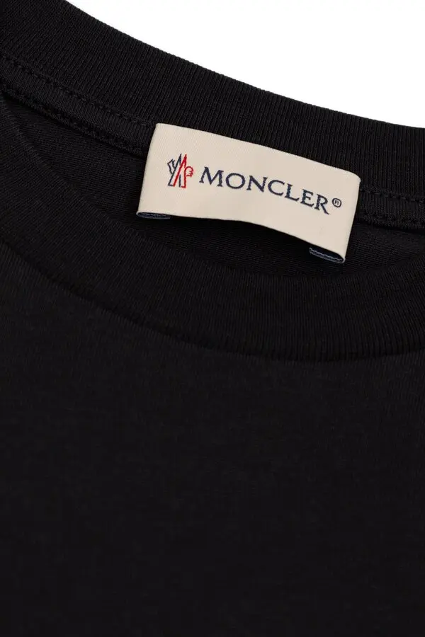 Moncler Logo Print Jersey T-shirt