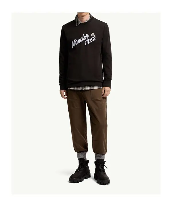 Moncler Logo Patch Long Sleeved T-shirt
