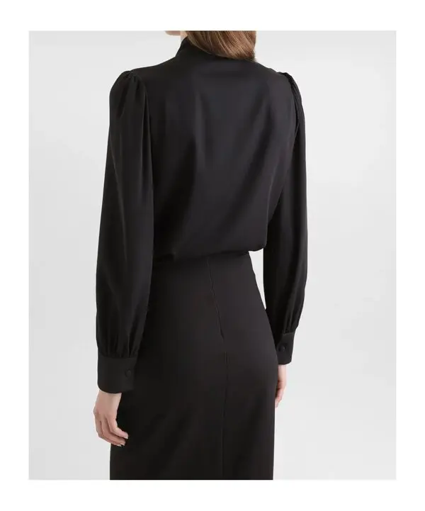 Dolce & Gabbana Stretch Charmeuse Blouse