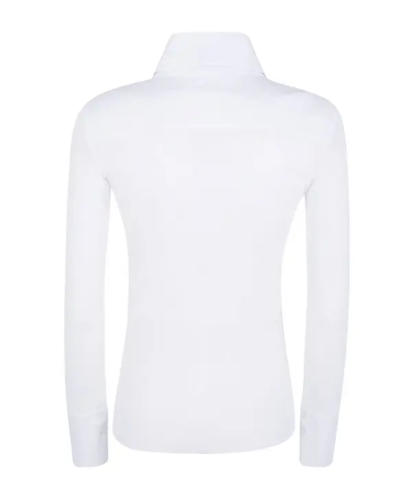D.exterior Long Sleeve Shirt With Snap Closures