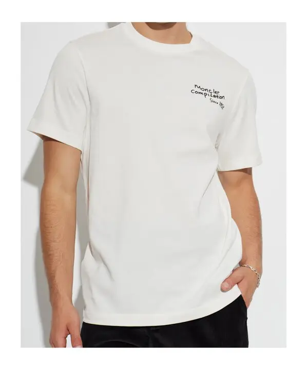 Moncler Logo Printed Crewneck T-shirt
