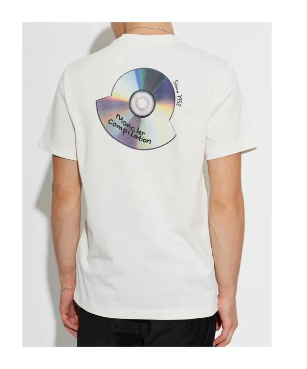 Moncler Logo Printed Crewneck T-shirt