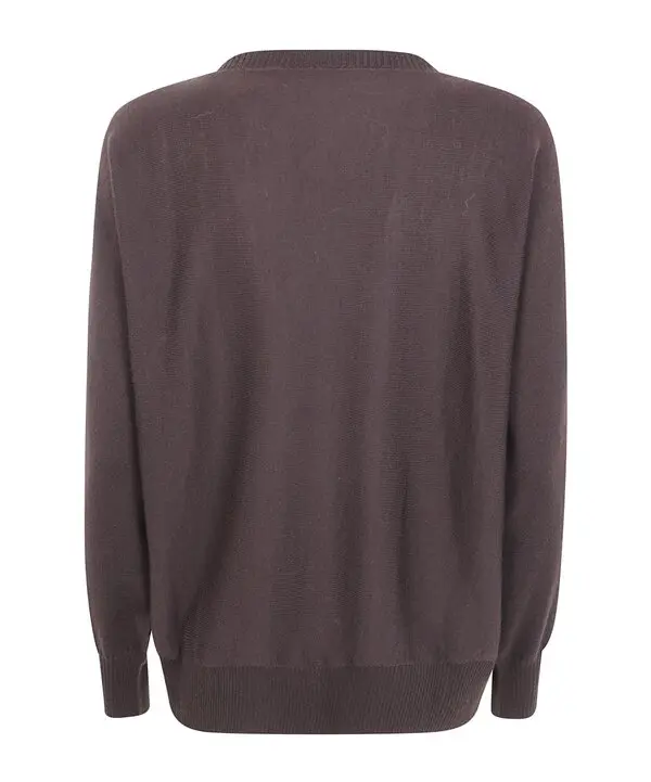 D.exterior Crew-neck Knit Sweater