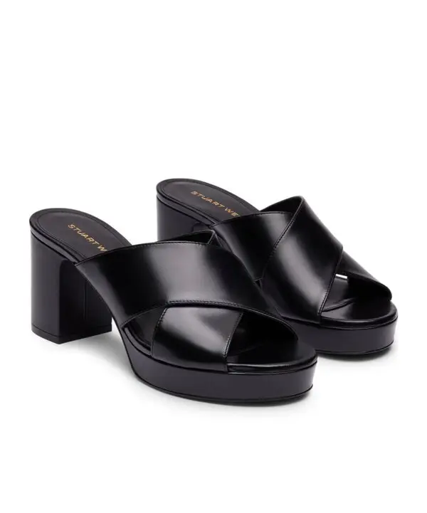 STUART WEITZMAN Dayna Platform Slide Sandal