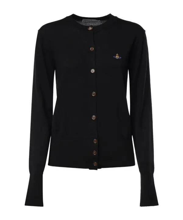 VIVIENNE WESTWOOD Orb Embroidered Cardigan