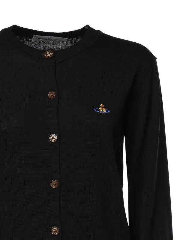 VIVIENNE WESTWOOD Orb Embroidered Cardigan