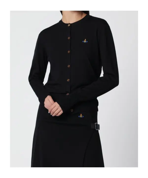 VIVIENNE WESTWOOD Orb Embroidered Cardigan