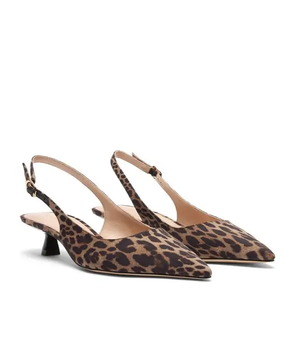 STUART WEITZMAN Sculpt Slingback Pumps - Classic Lite
