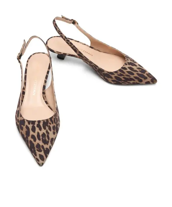 STUART WEITZMAN Sculpt Slingback Pumps - Classic Lite
