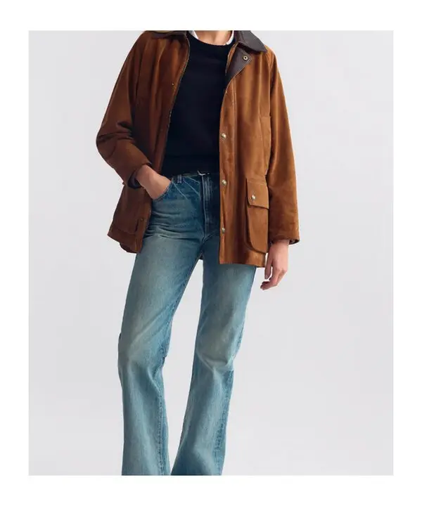 NILI LOTAN Snap-button Long-sleeve Coat