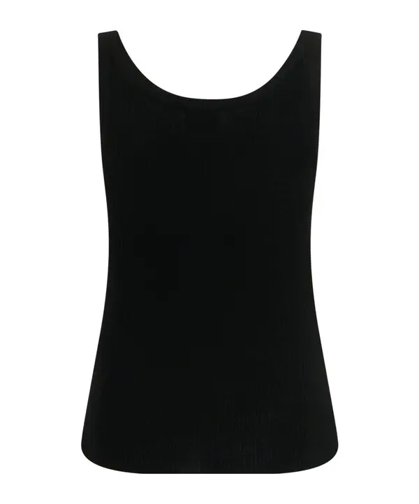 Elisabetta Franchi Logo-detail Knit Vest