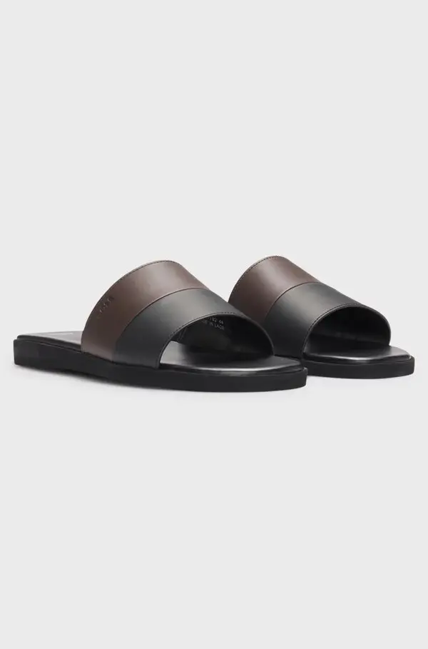 Hugo Boss Logo-debossed Slides