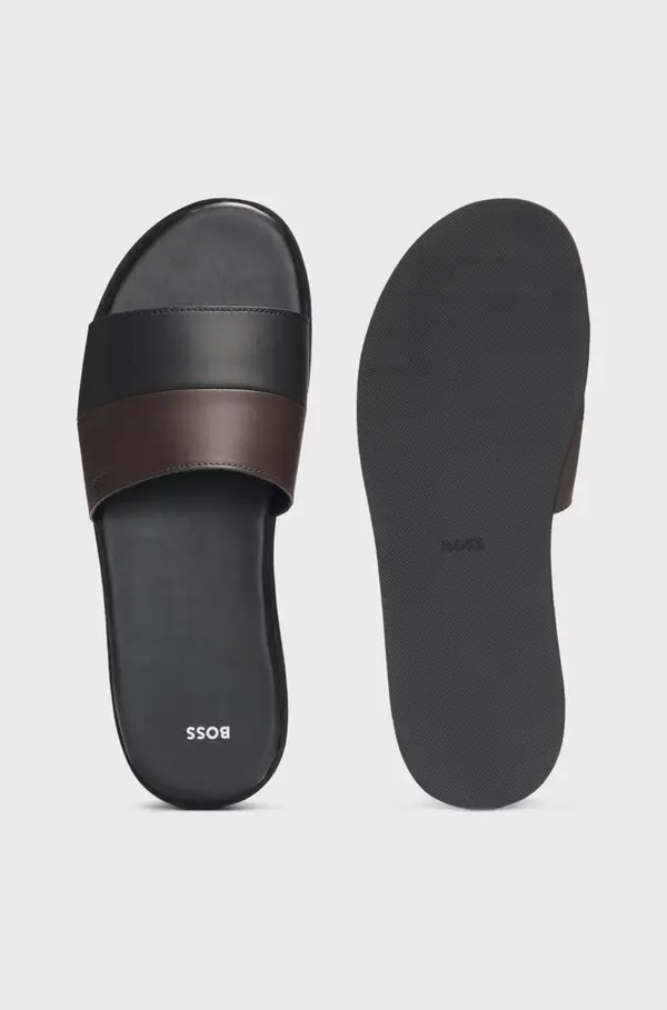 Hugo Boss Logo-debossed Slides