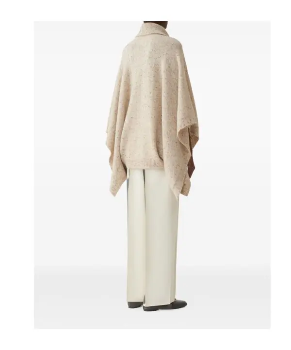 Fabiana Filippi High Neck Cape - No