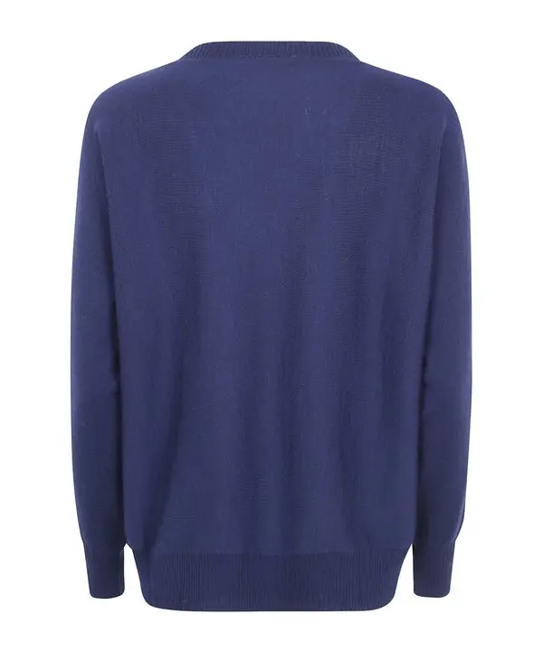 D.exterior Ribbed-knit Crew-neck Top