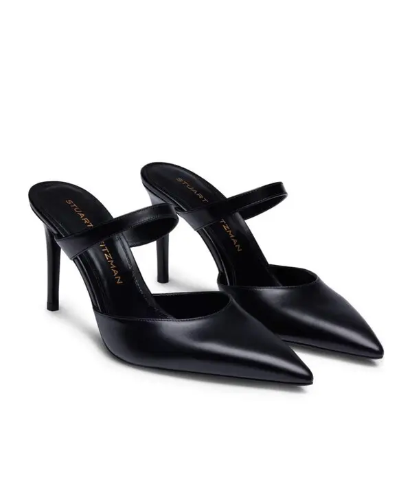 STUART WEITZMAN Pointed Toe Stiletto Heel Mules