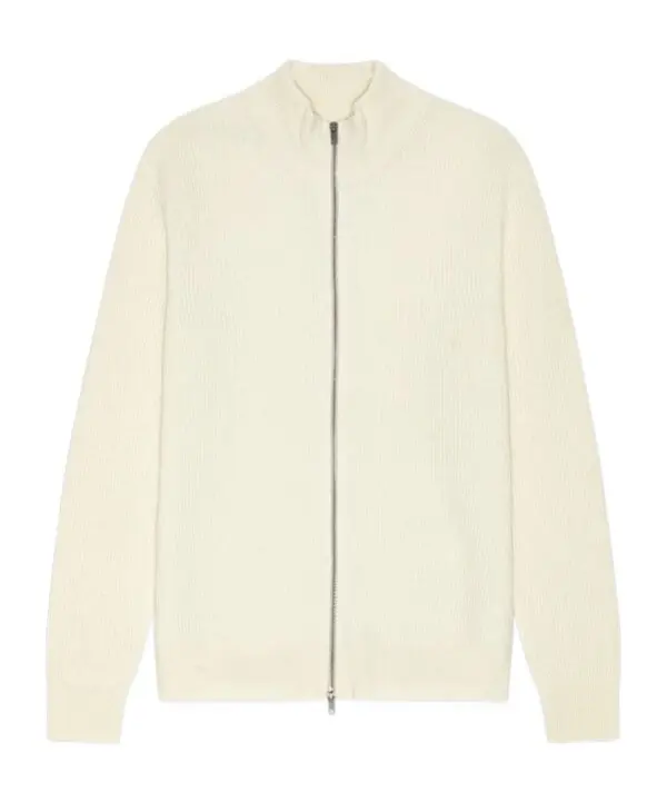 LES DEUX Ribbed Zip-up Jacket - No