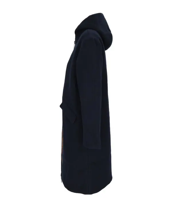 K-WAY Reversible Hooded Zip-up Coat