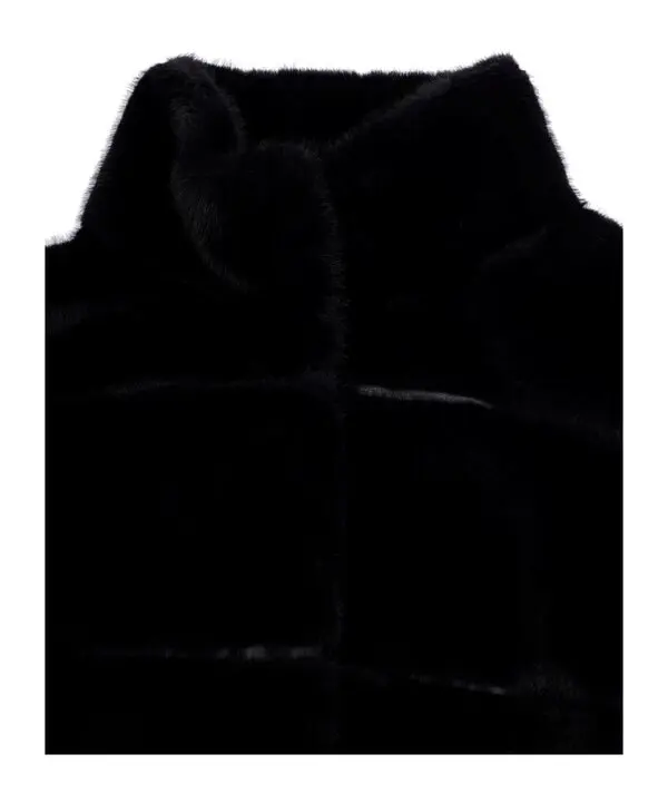 Monnalisa Faux Fur Zip-up Jacket