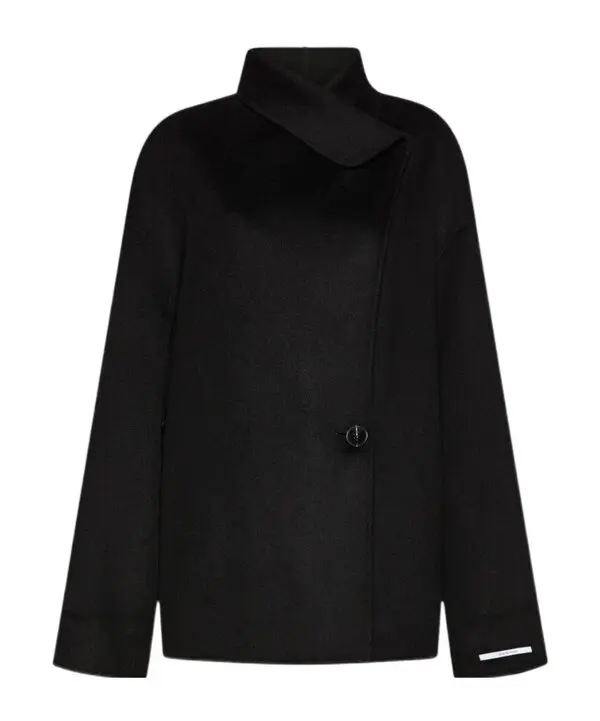 Marella Double-breasted Wool-blend Coat