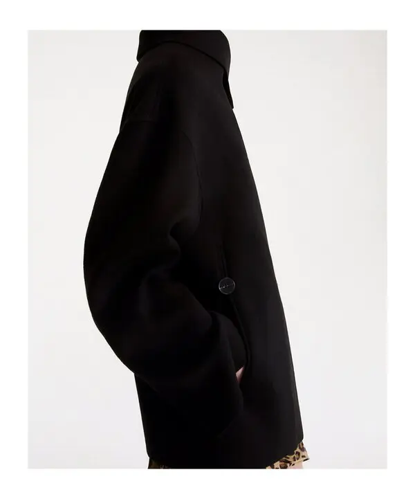 Marella Double-breasted Wool-blend Coat