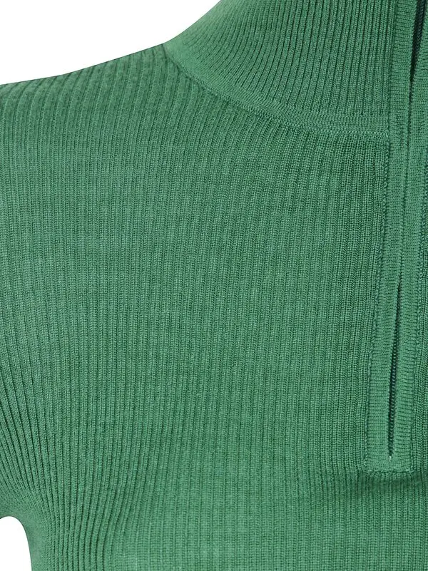 THE FRANKIE SHOP Sade Knit Zip Jumper