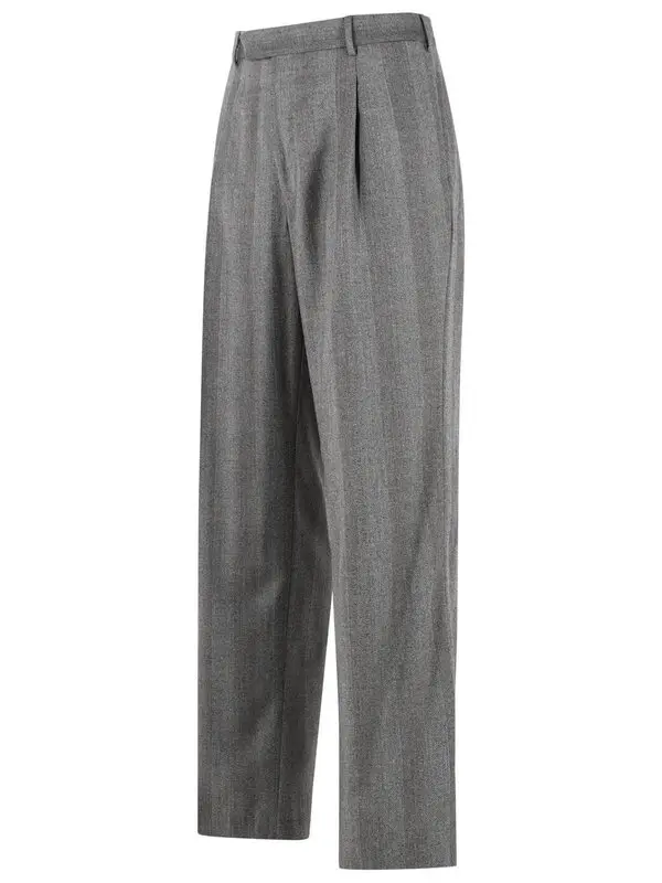 PT TORINO Pleated Casual Trousers