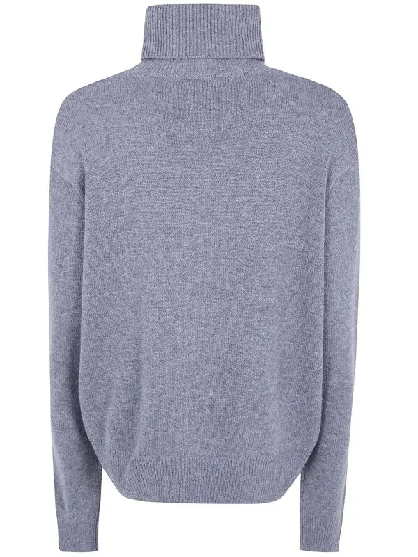 THE FRANKIE SHOP Gala' Padded Knit Turtleneck