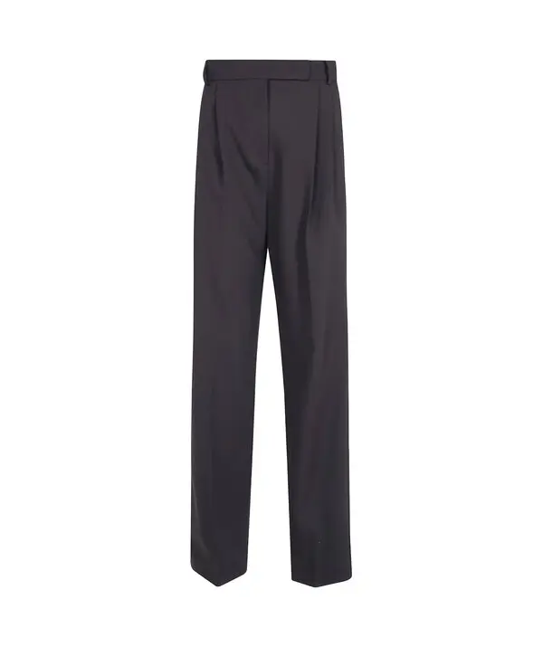 THE FRANKIE SHOP Bea High-waisted Tailored Trousers - Brown