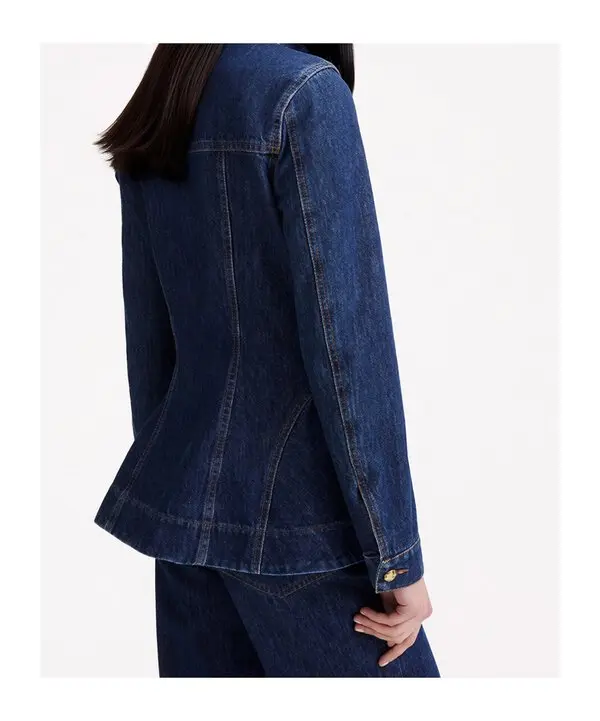 Marella Button-front Denim Jacket