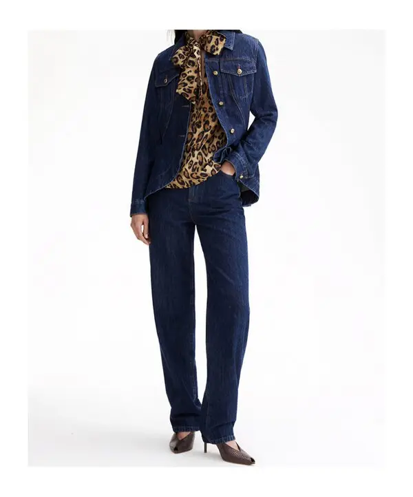 Marella Button-front Denim Jacket