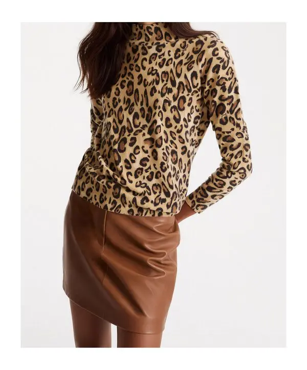 Marella Long-sleeved Turtleneck Knit Top