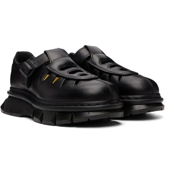Dr. Martens Qubist Fisherman Buckle-fastening Cut-out Shoes