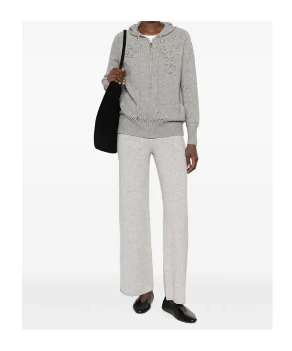 ERMANNO FIRENZE Wide-leg Drawstring Track Pants