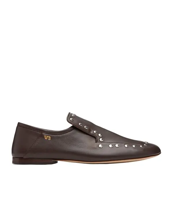 WALES BONNER Dakar Loafers With Rivet Embellishments
