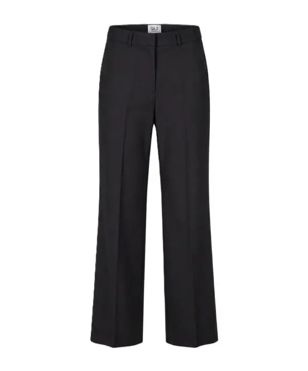 QL2 QUELLEDUE Tailored Trousers With Belt Loops