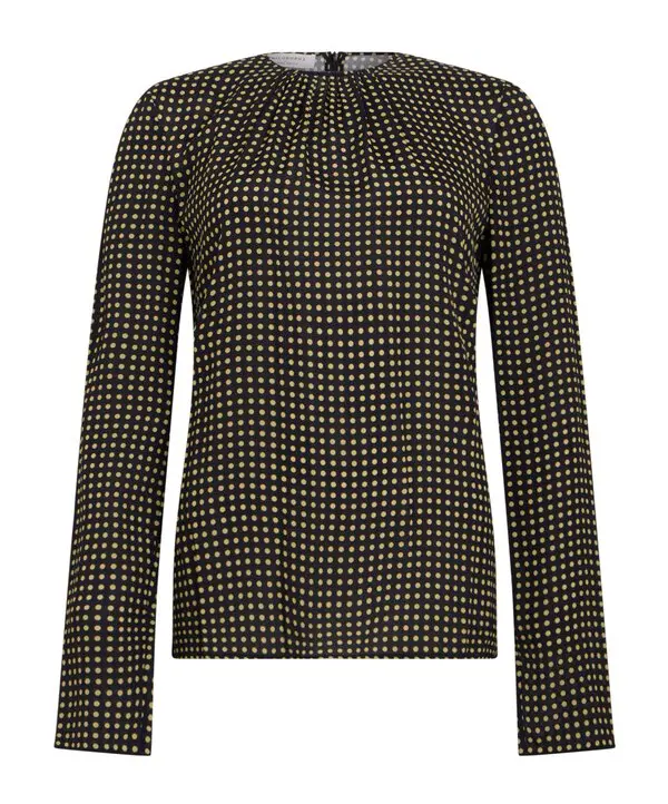 Philosophy Di Lorenzo Serafini Polka-dot Printed Crewneck Blouse